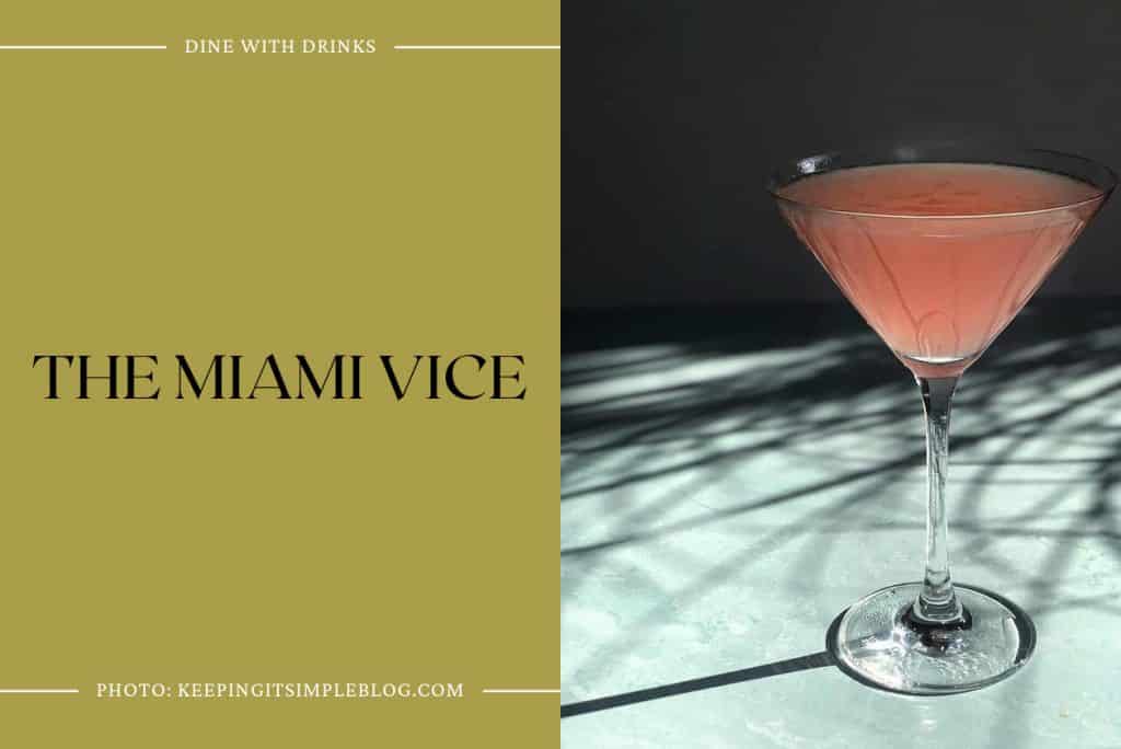 12 Miami Vice Cocktails to Sip Under Sun-kissed Palms | DineWithDrinks