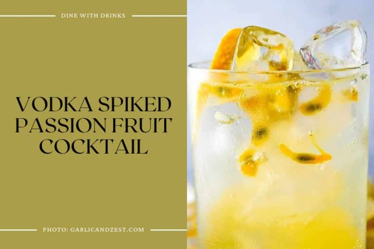 20 Best Vodka and Passion Fruit Cocktails | DineWithDrinks