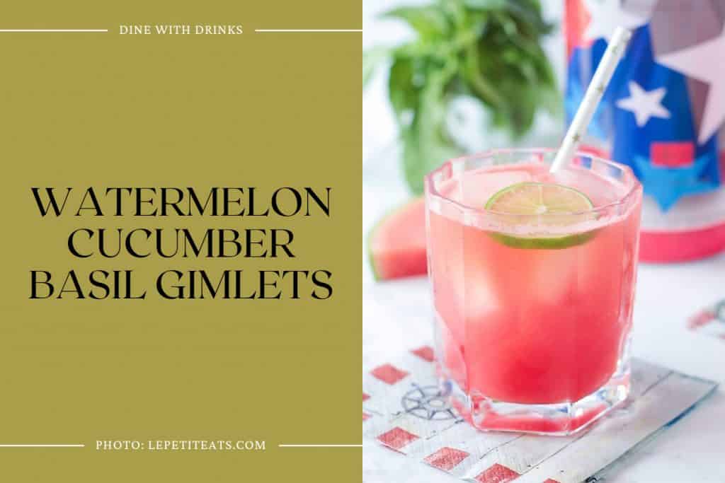 29 Cucumber Basil Cocktails to Keep You Cool This Summer! | DineWithDrinks