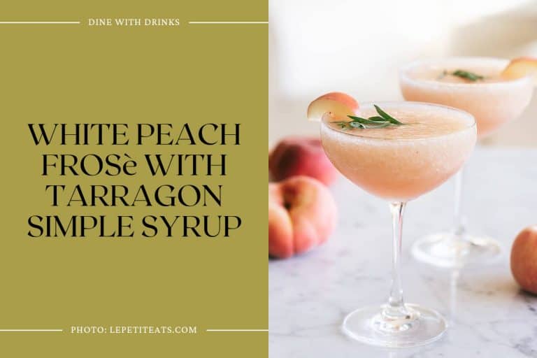 18 White Peach Cocktails to Sip Your Way into Summer Bliss | DineWithDrinks