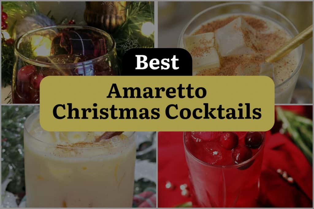 25 Amaretto Christmas Cocktails to Sip Under the Mistletoe | DineWithDrinks