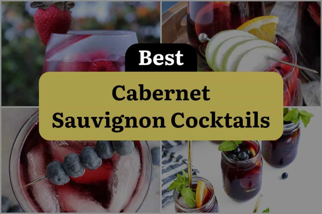 5 Cabernet Sauvignon Cocktails You Can't Resist Sipping! | DineWithDrinks