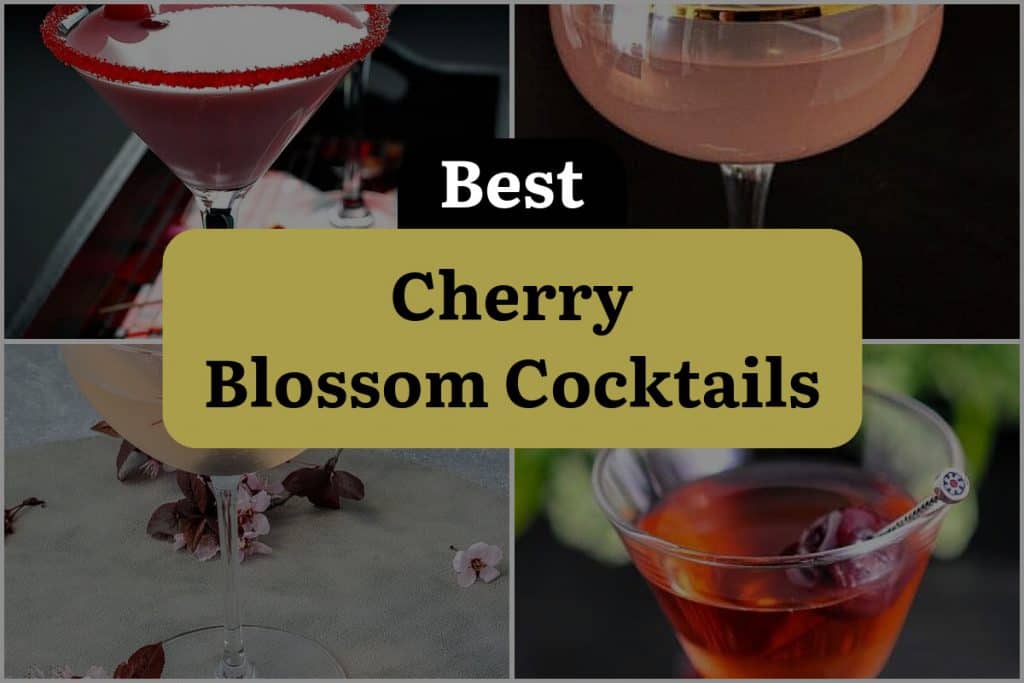 8 Cherry Blossom Cocktails To Sip Like A Sakura Season Dinewithdrinks