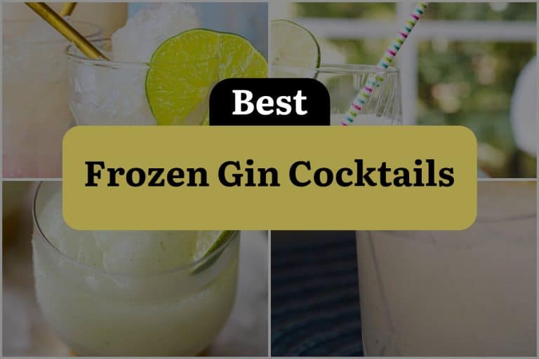 17 Frozen Gin Cocktails to Chill Out Your Summer | DineWithDrinks