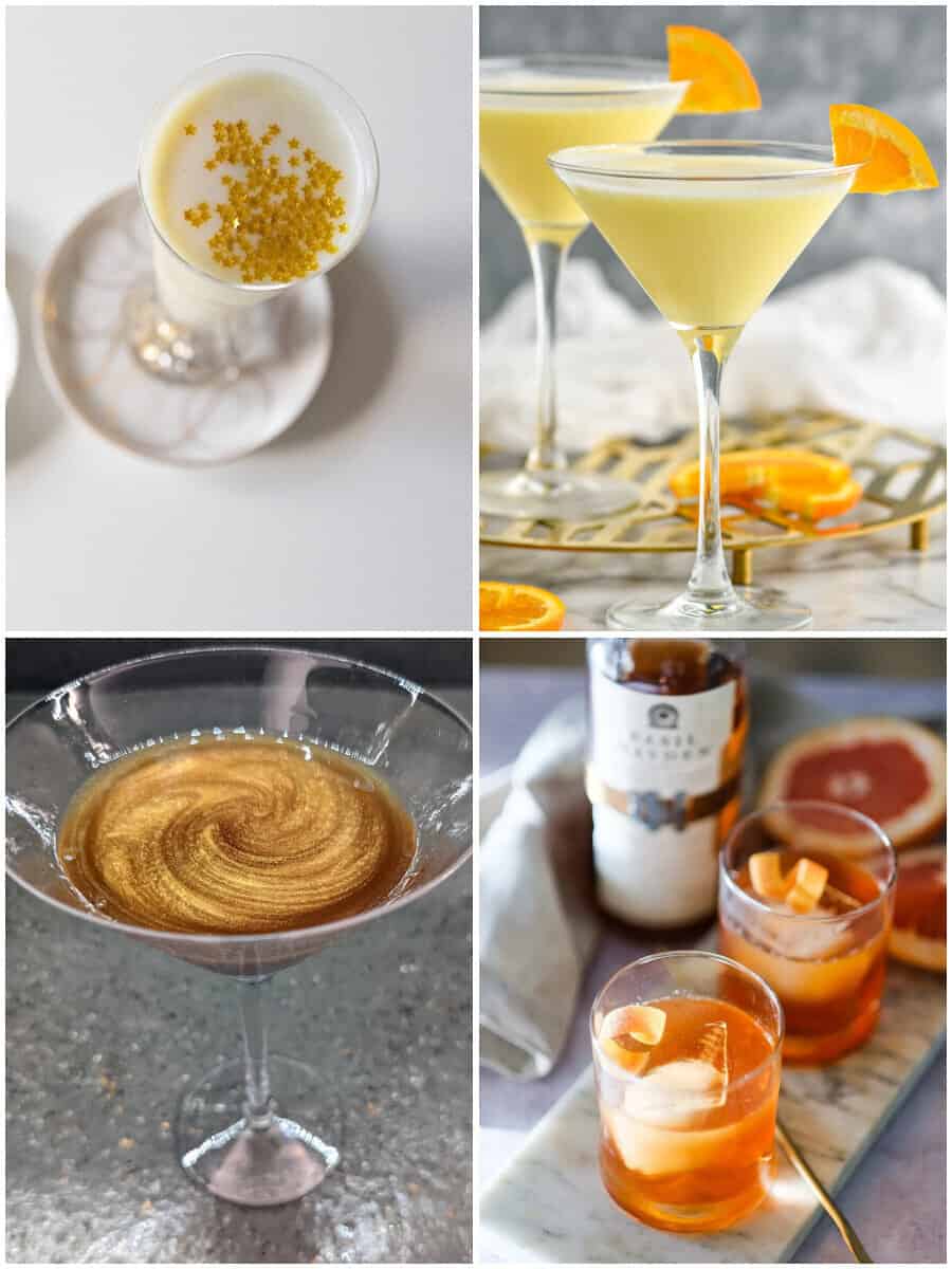 11 Golden Cocktails to Make Every Hour Happy!