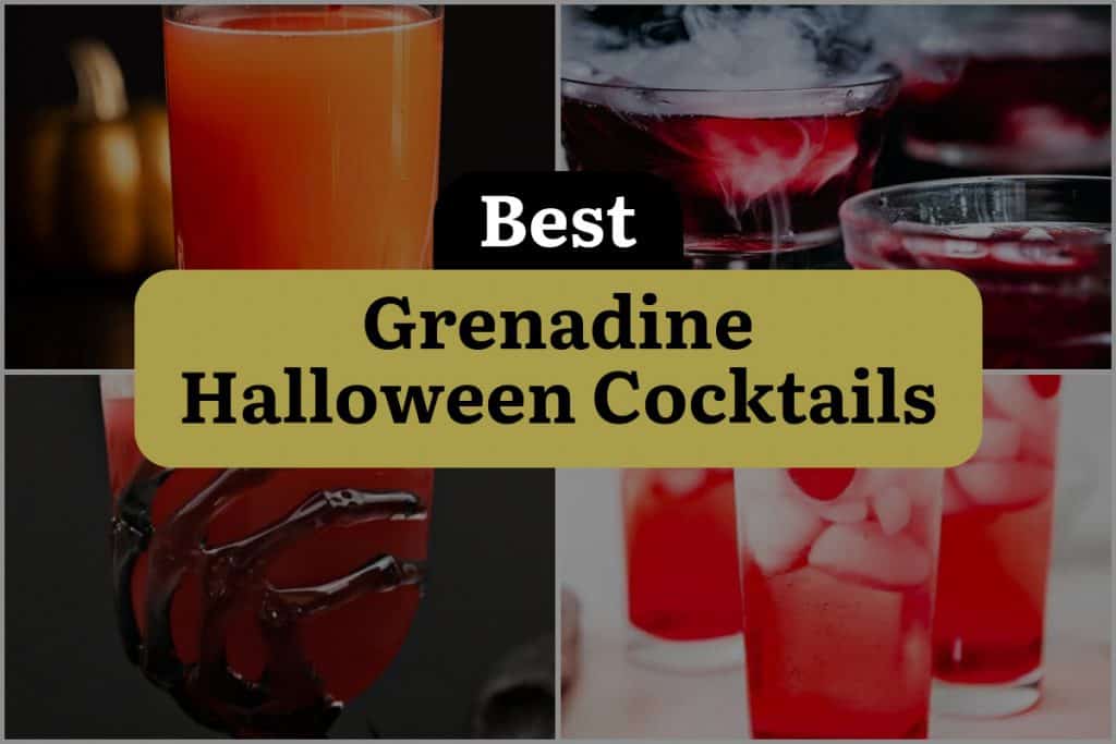 21 Grenadine Halloween Cocktails to Haunt Your Taste Buds! | DineWithDrinks