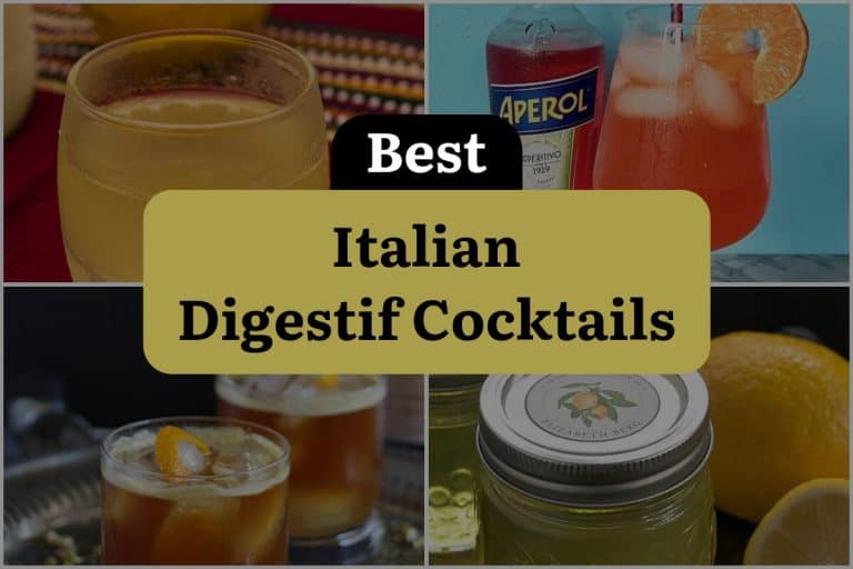 7 Italian Digestif Cocktails to Make Your Taste Buds Sing! | DineWithDrinks