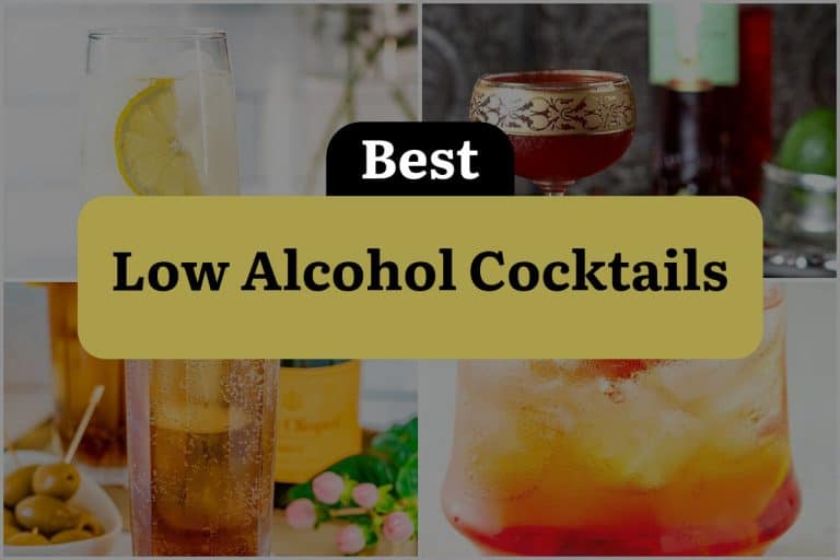 22 Low Alcohol Cocktails to Sip Without the Hangover | DineWithDrinks