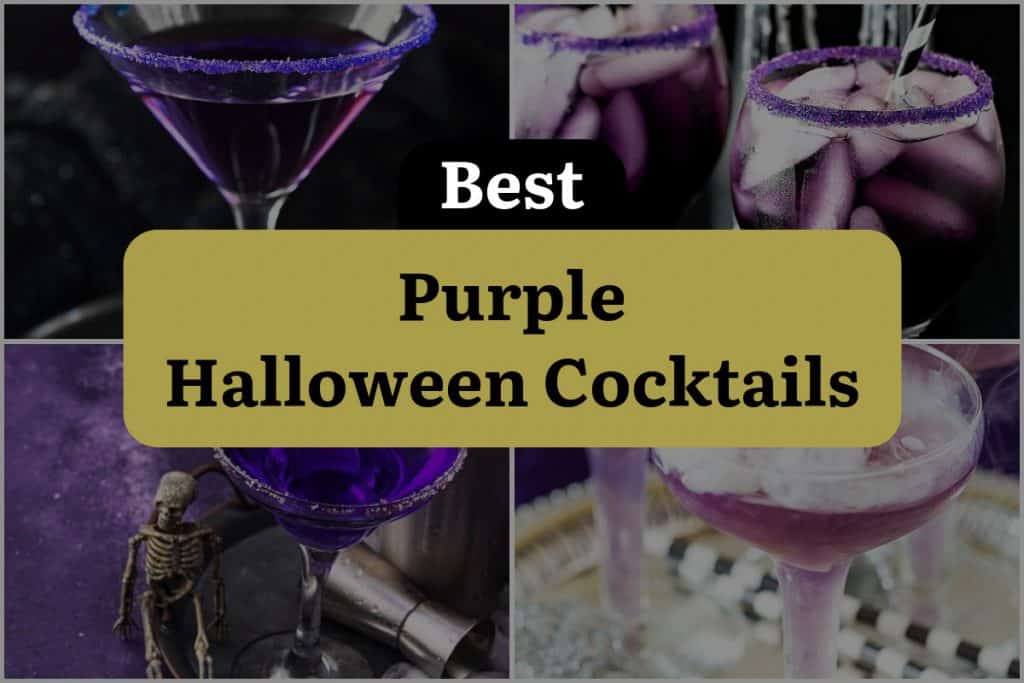 25 Purple Halloween Cocktails to Haunt Your Taste Buds | DineWithDrinks