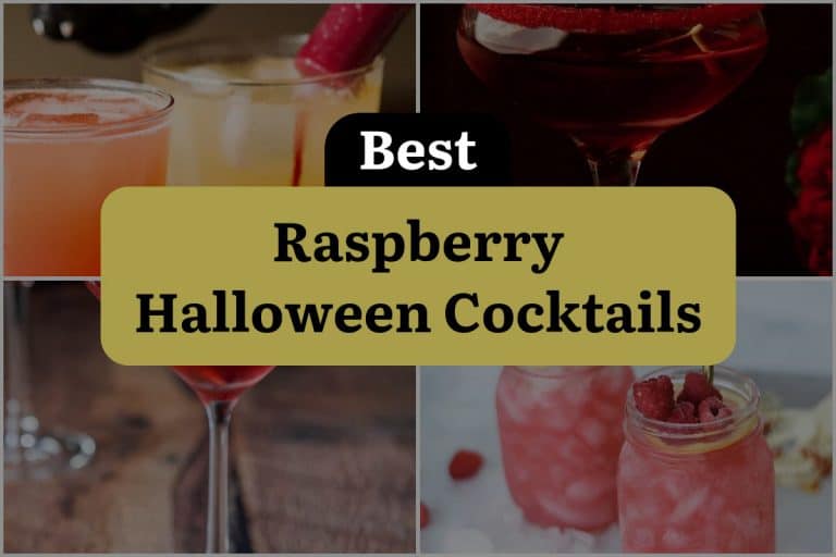 20 Raspberry Halloween Cocktails to Sip on Spooky Nights! | DineWithDrinks