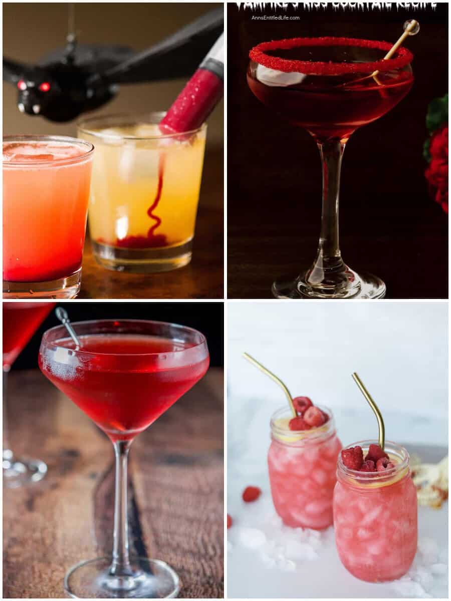 20 Raspberry Halloween Cocktails to Sip on Spooky Nights!