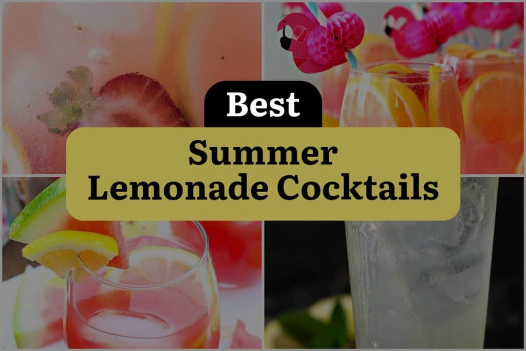 27 Summer Lemonade Cocktails to Sip Under the Sun | DineWithDrinks