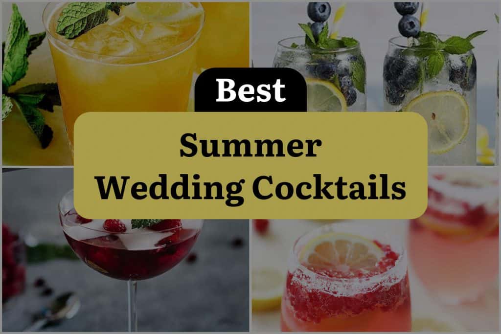 Most Common Wedding Drinks at Jane Whitsett blog