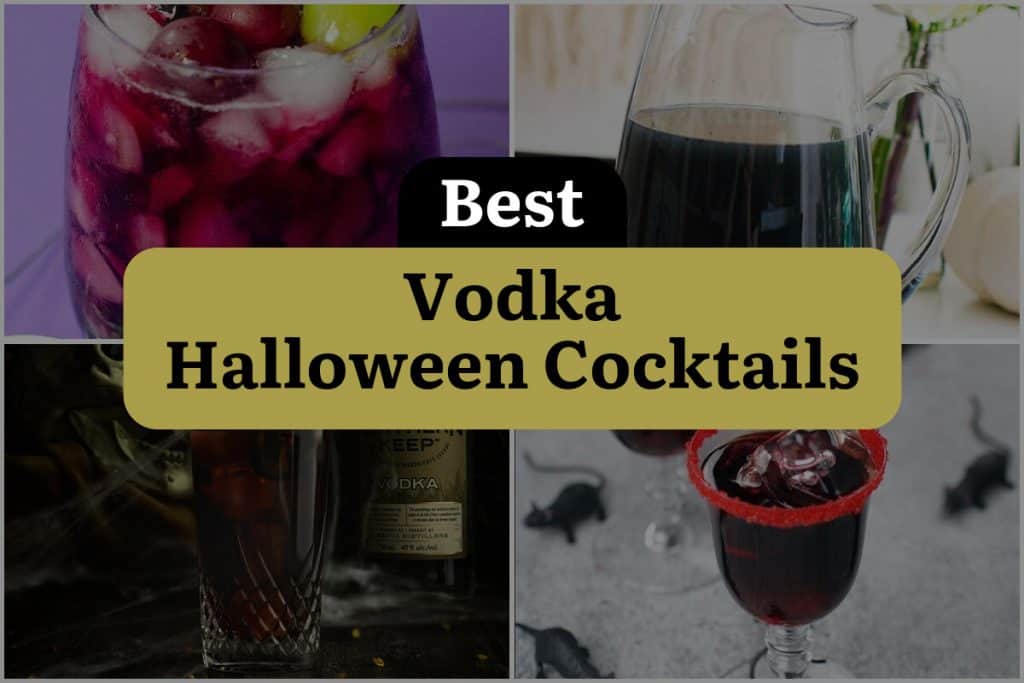 25 Vodka Halloween Cocktails to Haunt Your Taste Buds! | DineWithDrinks