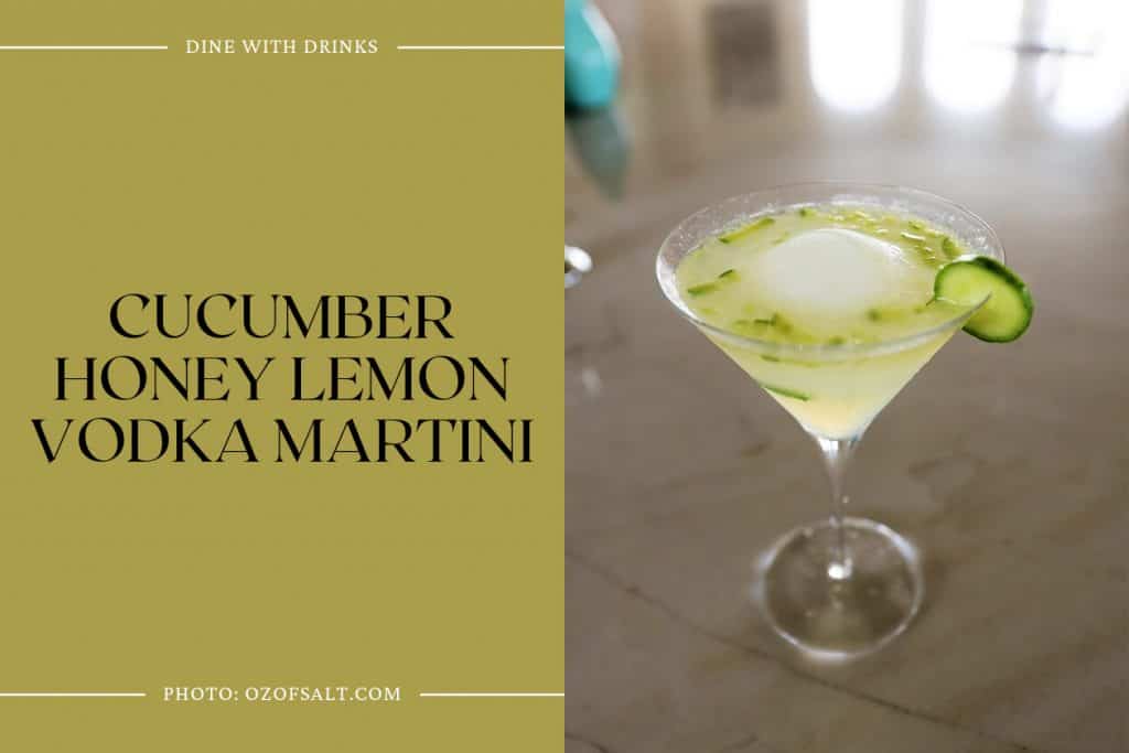 21 Honey Vodka Cocktails that'll Sweeten up Your Night | DineWithDrinks