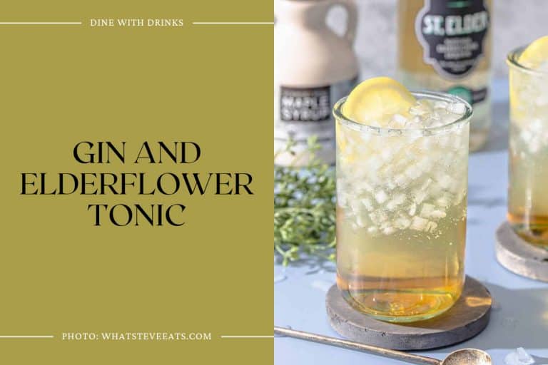 29 Elderflower Cocktails That Will Bloom Your Taste Buds! | DineWithDrinks