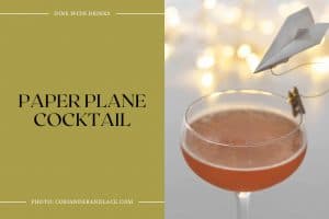 6 Paper Plane Cocktails to Take Your Taste Buds for a Joyride ...
