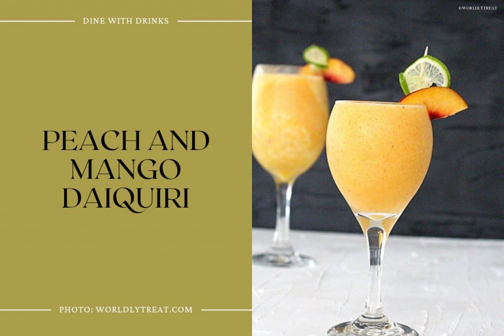 16 Peach Mango Rum Cocktails to Sip on All Summer Long | DineWithDrinks