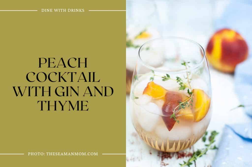 31 Fresh Peach Cocktails to Sip on Under the Sun | DineWithDrinks