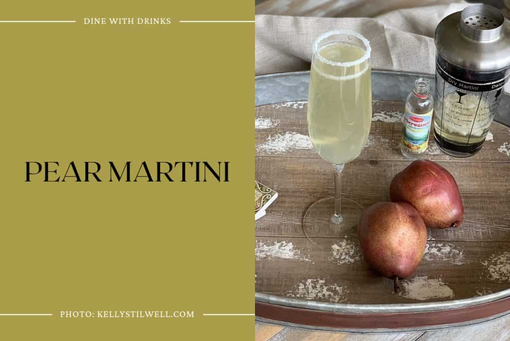14 Pear Liqueur Cocktails to PEARfectly Sip and Savor! | DineWithDrinks