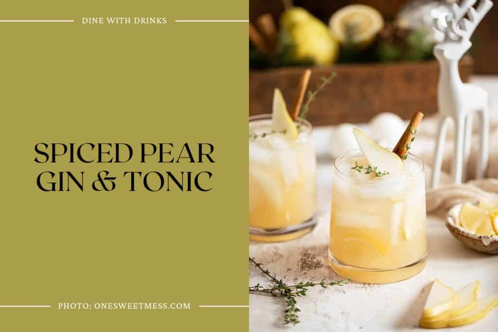 14 Pear Liqueur Cocktails to PEARfectly Sip and Savor! | DineWithDrinks