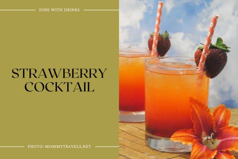 30 Strawberry Cocktails That Will Sweeten Your Sips! | DineWithDrinks