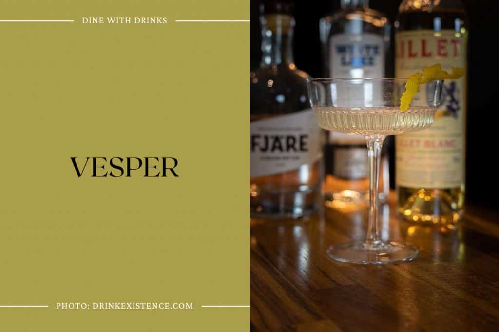6 Vesper Cocktails That Will Have You Shaken, Not Stirred | DineWithDrinks