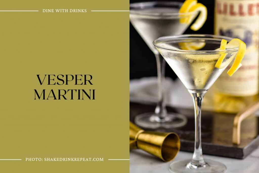 6 Vesper Cocktails That Will Have You Shaken, Not Stirred | DineWithDrinks