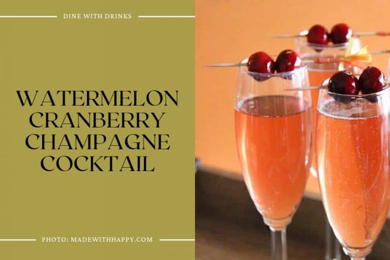 22 Thanksgiving Champagne Cocktails to be Thankful For | DineWithDrinks