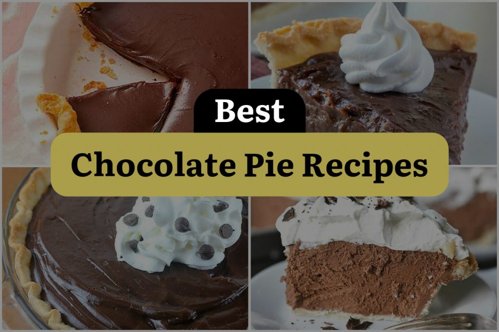13 Chocolate Pie Recipes That Will Make You Melt | DineWithDrinks