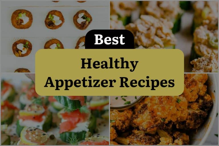21 Healthy Appetizer Recipes to Kickstart Your Tastebuds! | DineWithDrinks