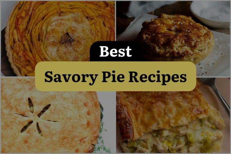 14 Savory Pie Recipes That Will Make Your Taste Buds Sing! | DineWithDrinks