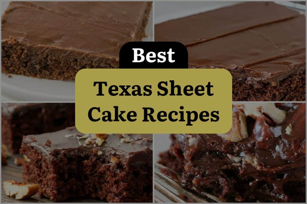 37 Texas Sheet Cake Recipes to Satisfy Your Sweet Tooth! | DineWithDrinks