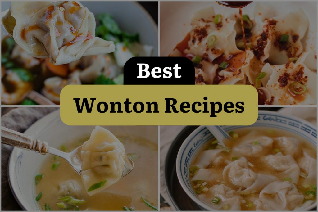 13 Wonton Recipes that Will Have Your Taste Buds Dancing! | DineWithDrinks