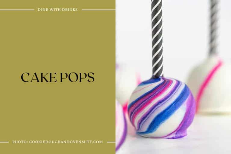 19 Cake Pop Recipes That Will Make Your Taste Buds Pop! | DineWithDrinks