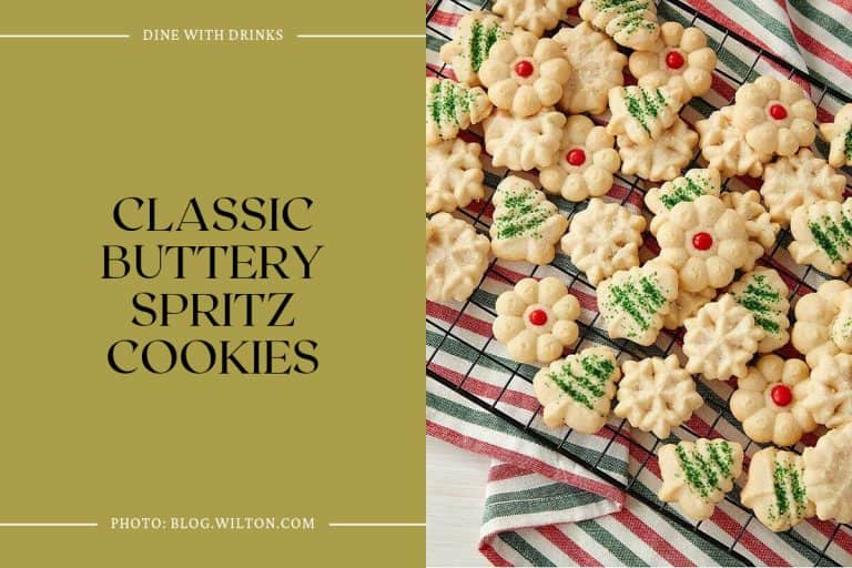 17 Spritz Cookie Recipes to Sprinkle Joy in Your Kitchen | DineWithDrinks