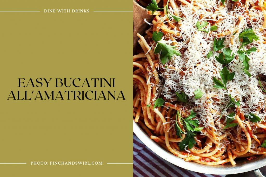 27 Bucatini Recipes: The Ultimate Pasta Adventure! | DineWithDrinks