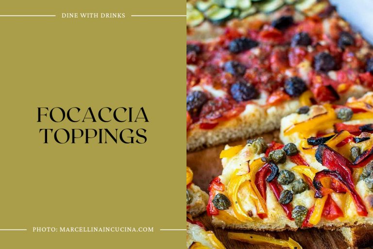 22 Focaccia Recipes That Will Make Your Taste Buds Sing! | DineWithDrinks