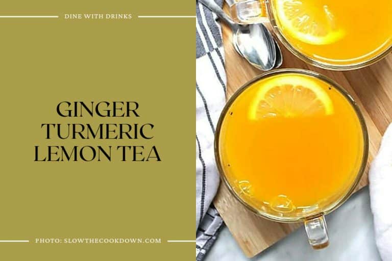 12 Turmeric Tea Recipes to Spice Up Your Sips! | DineWithDrinks