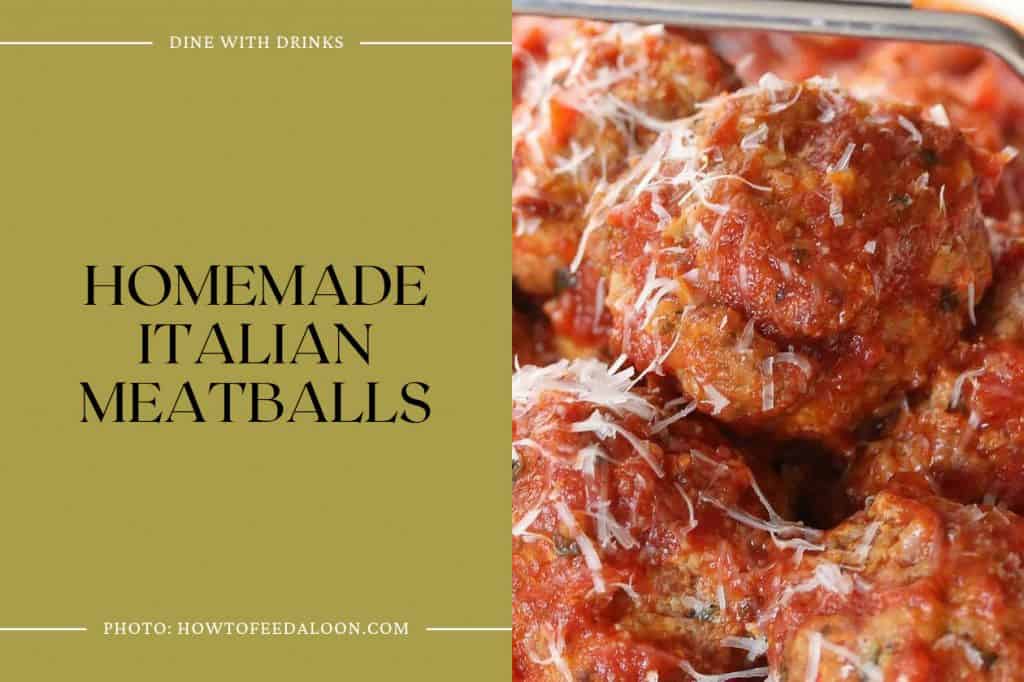 18 Italian Meatball Recipes: Spaghetti's Tasty Sidekick! | DineWithDrinks