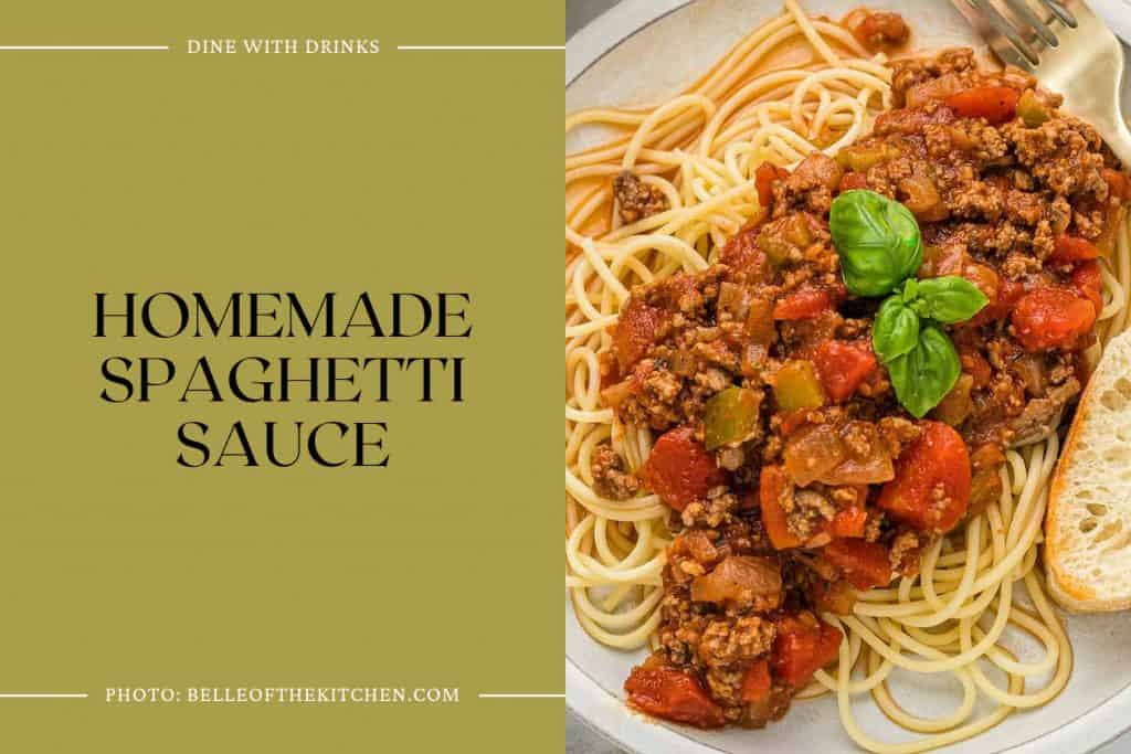 33 Spaghetti Sauce Recipes to Tantalize Your Taste Buds | DineWithDrinks