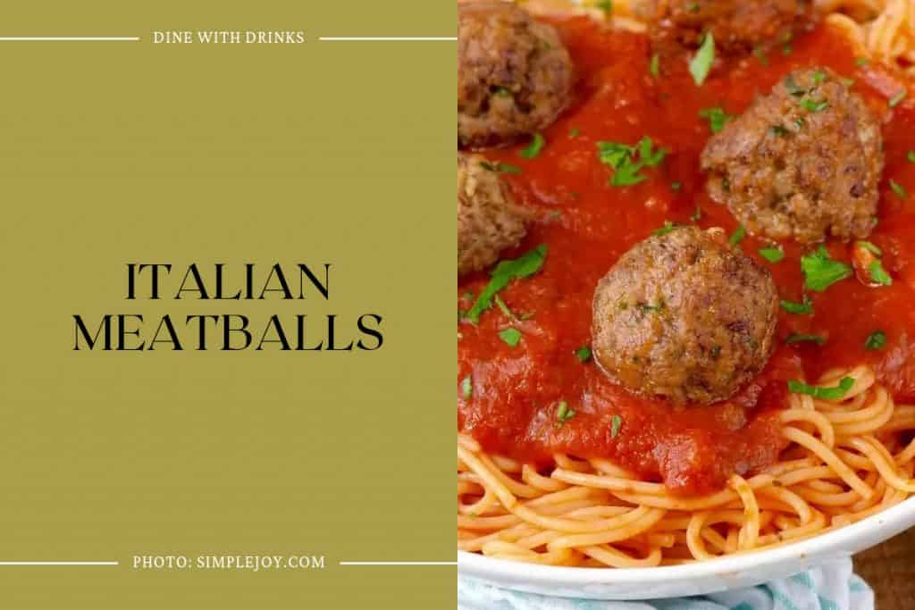 18 Italian Meatball Recipes: Spaghetti's Tasty Sidekick! | DineWithDrinks