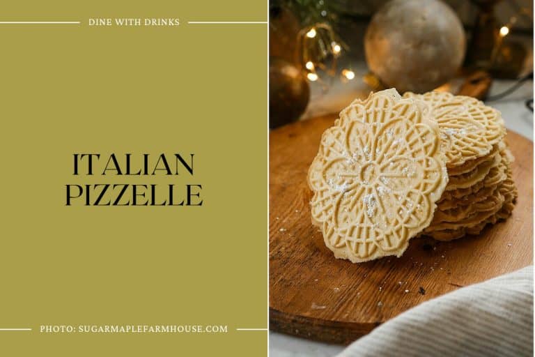 20 Pizzelle Recipes That'll Make Your Taste Buds Dance! | DineWithDrinks
