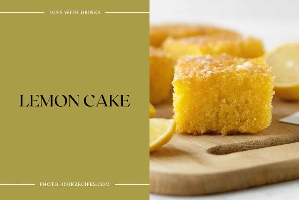 19 Lemon Cake Recipes That'll Make Your Taste Buds Zing! | DineWithDrinks