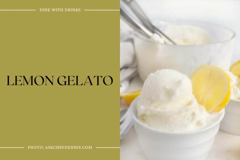 24 Gelato Recipes to Satisfy Your Sweet Cravings! | DineWithDrinks