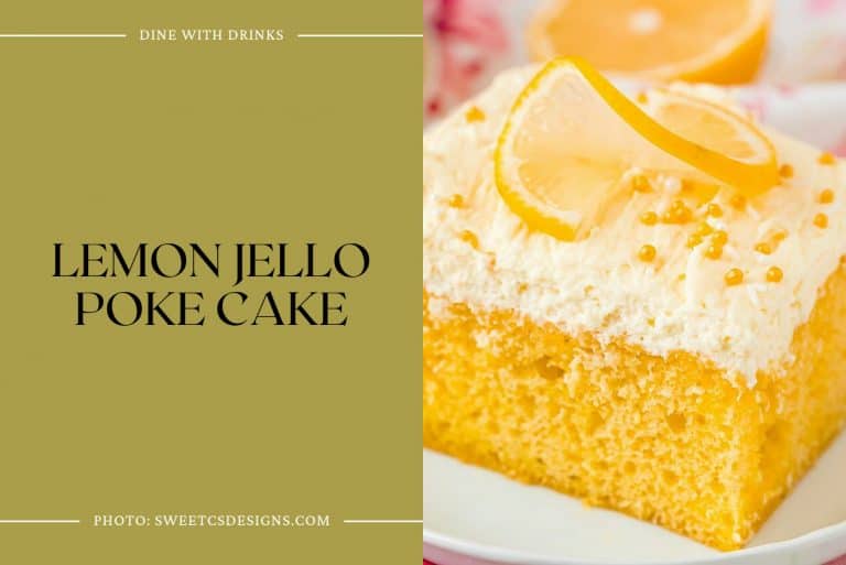 30 Jello Poke Cake Recipes to Sweeten Your Senses! | DineWithDrinks