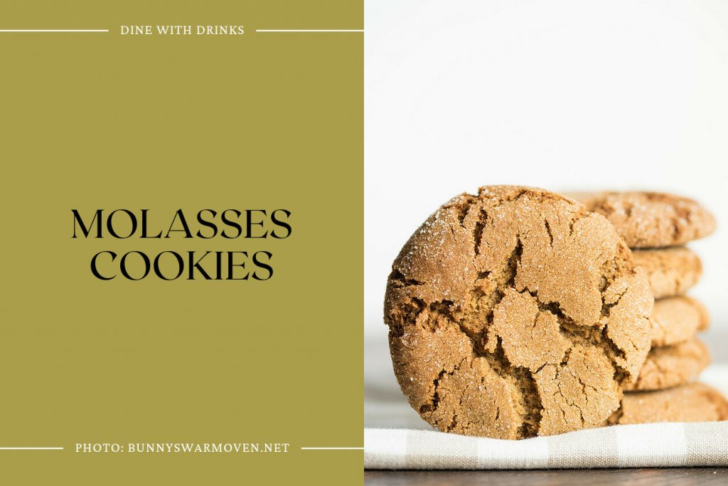 19 Molasses Cookies Recipes to Satisfy Your Sweet Tooth | DineWithDrinks