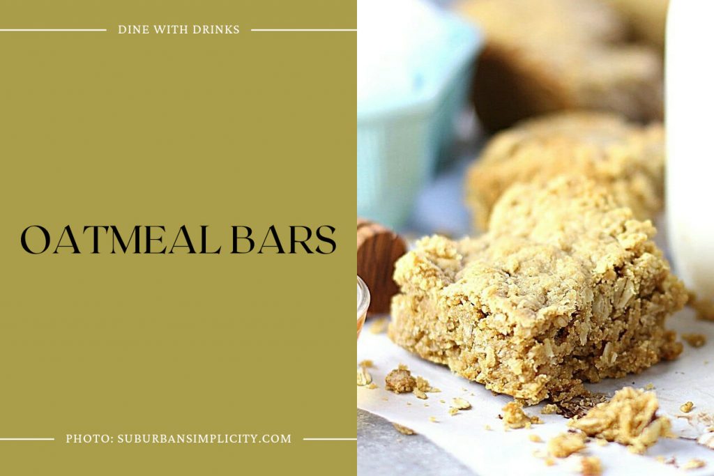 11 Oatmeal Bars Recipes to Sweeten Your Snack Game | DineWithDrinks