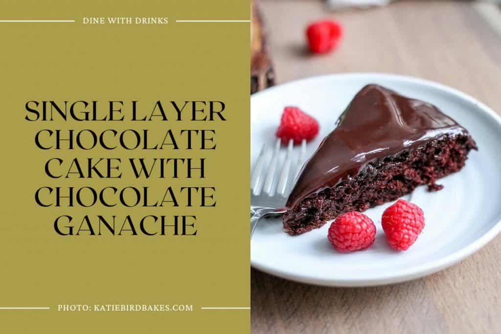 18 Single Layer Cake Recipes that Take the Cake! | DineWithDrinks