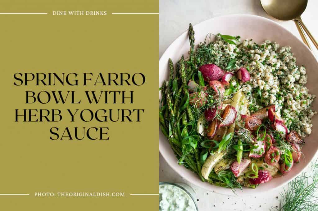 23 Farro Bowl Recipes That Will Bowl You Over! | DineWithDrinks